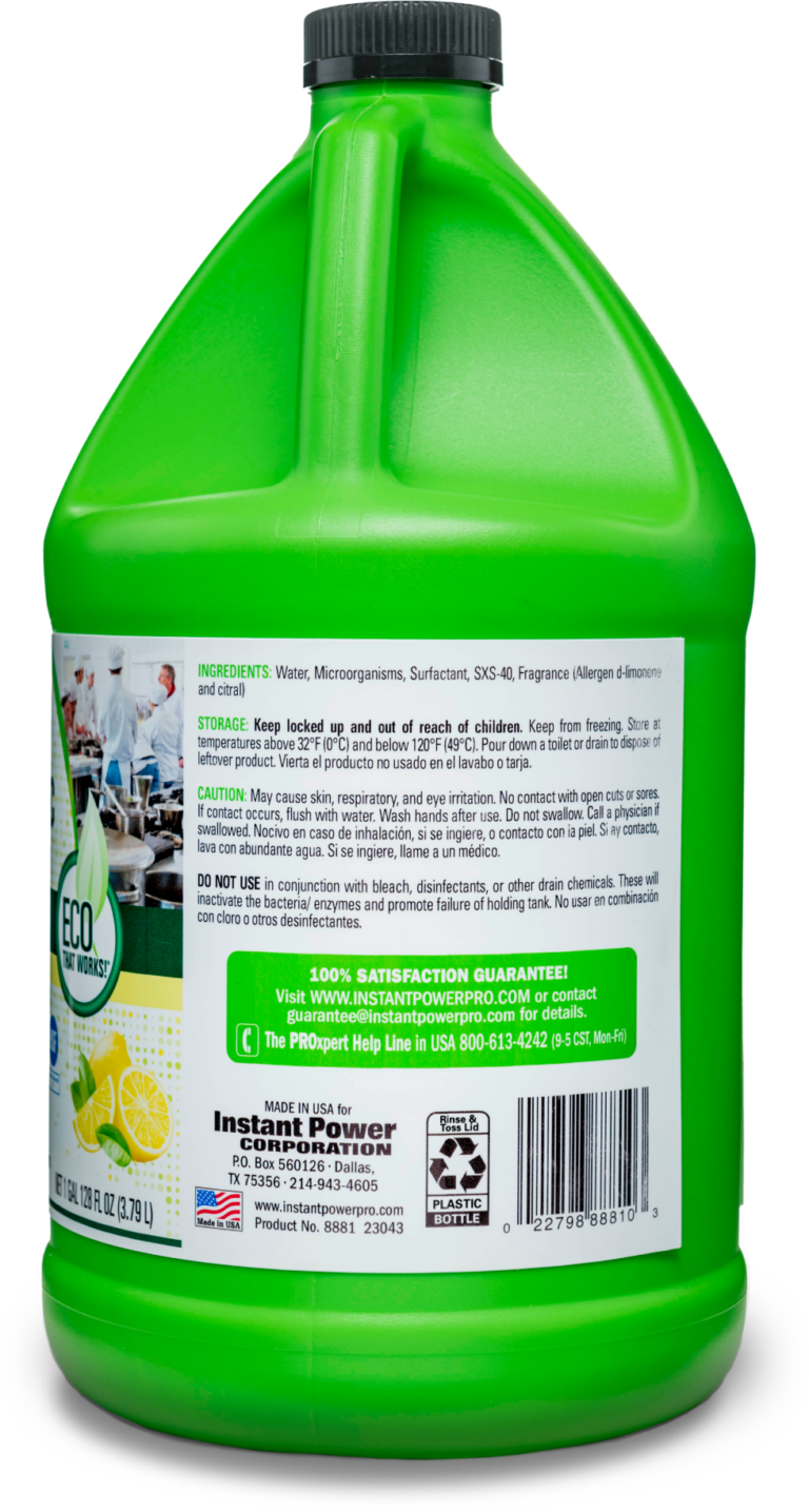 Bio-Enzymatic Commercial Drain Maintainer | Instant Power Pro