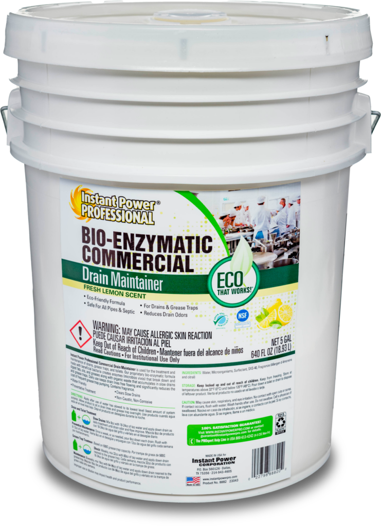 Bio-Enzymatic Commercial Drain Maintainer | Instant Power Pro