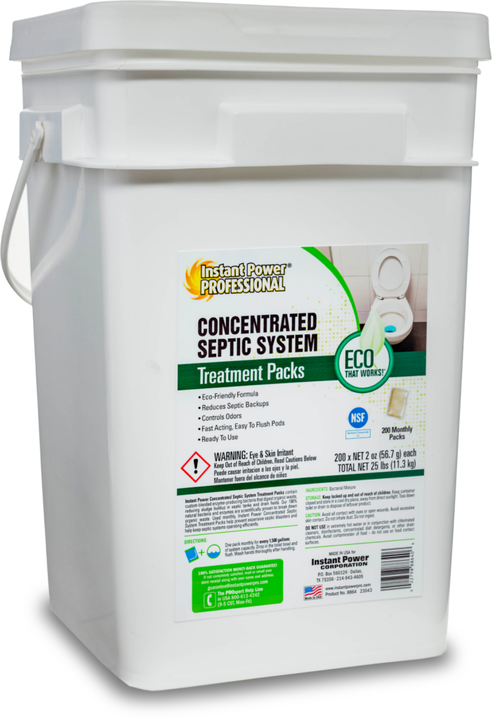 Concentrated Septic System Treatment Packs | Instant Power Professional