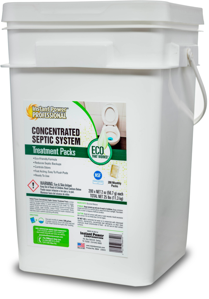Concentrated Septic System Treatment Packs Instant Power Professional