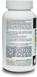 Crystal Lye Drain Cleaner | Instant Power Professional