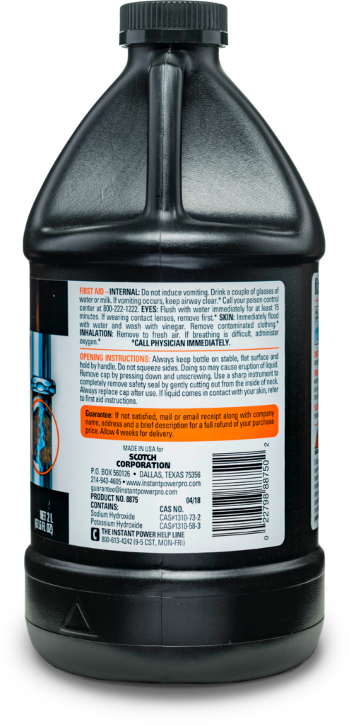 Heavy Duty Drain Opener | Instant Power Professional