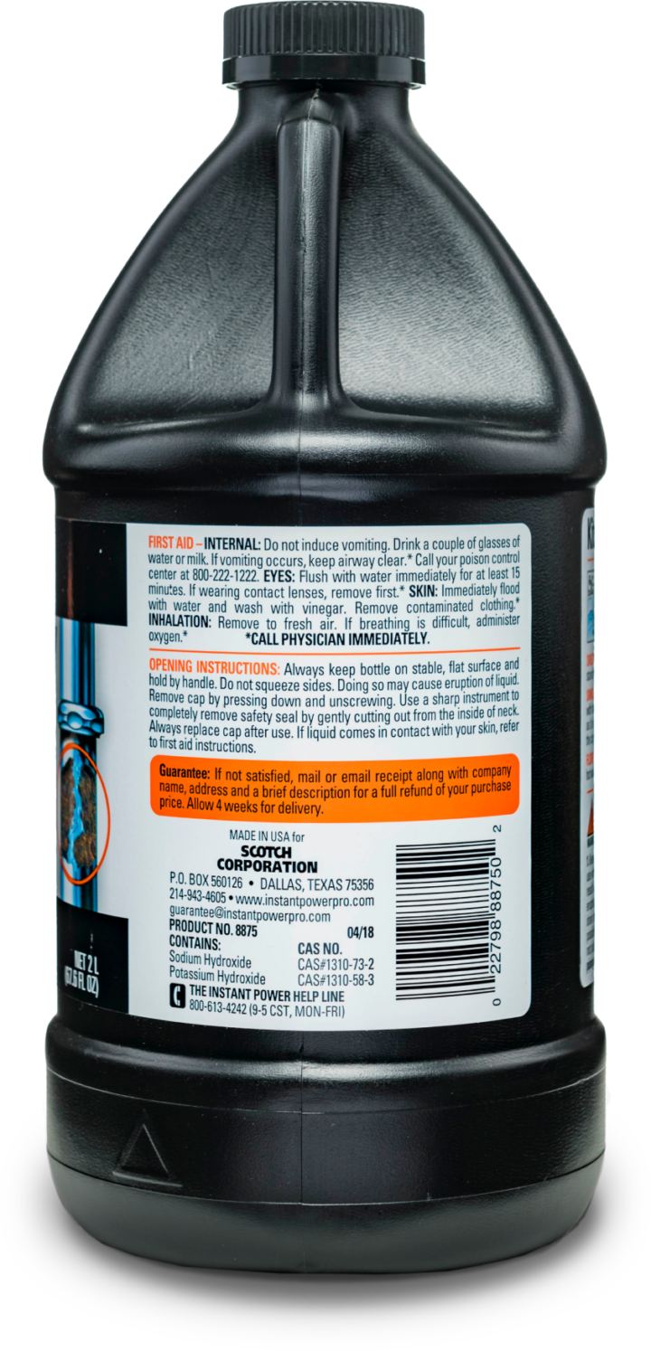 Heavy Duty Drain Opener | Instant Power Professional