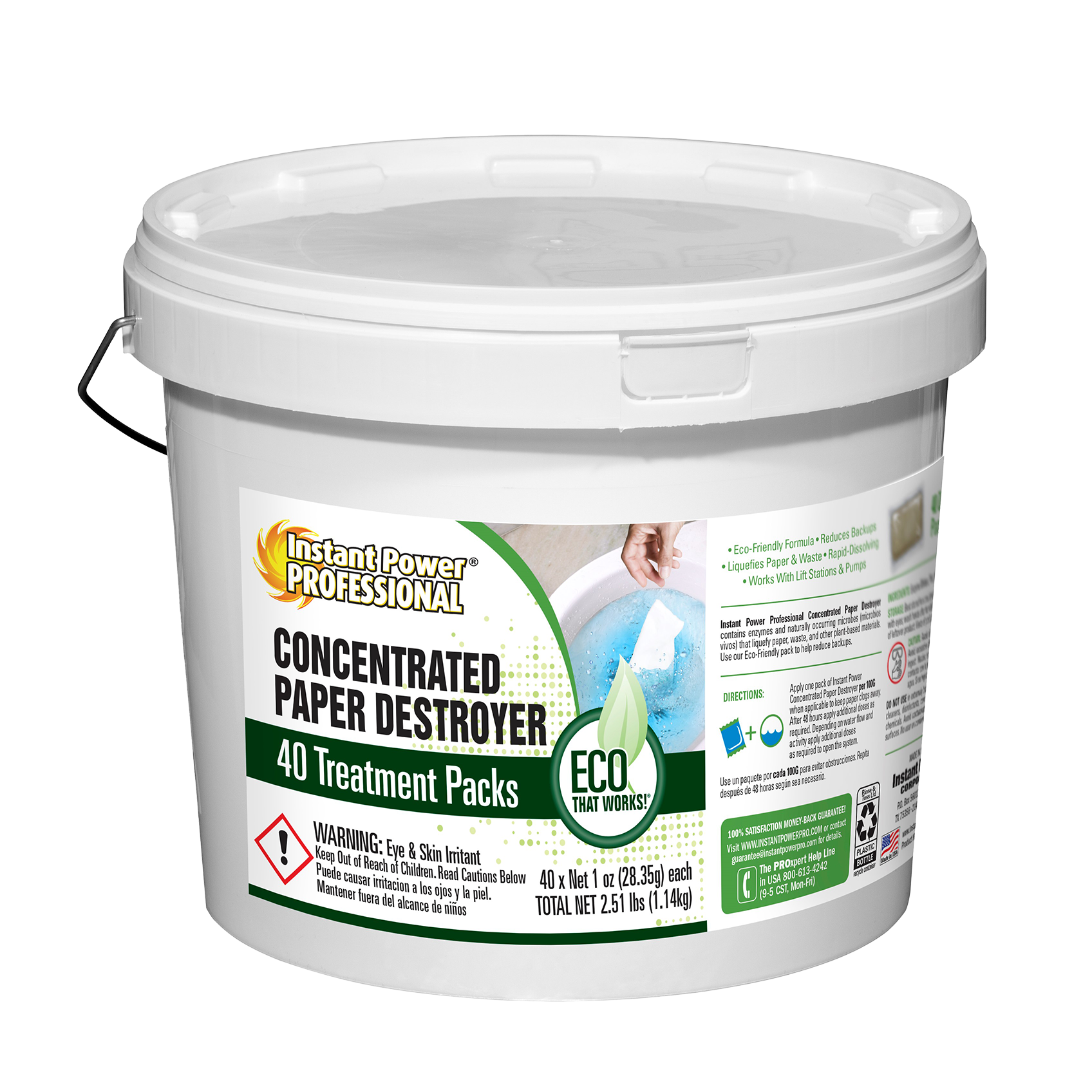 Waterless Urinal Cleaner | Instant Power Professional Products