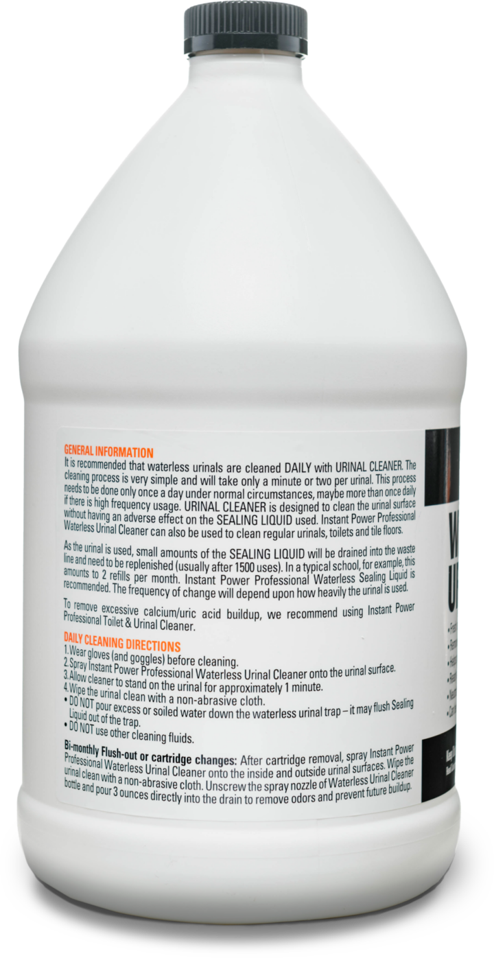 Waterless Urinal Cleaner | Instant Power Professional Products