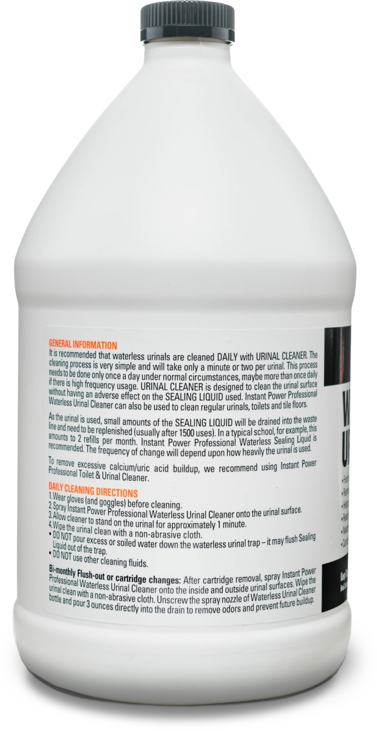 Waterless Urinal Cleaner | Instant Power Professional Products